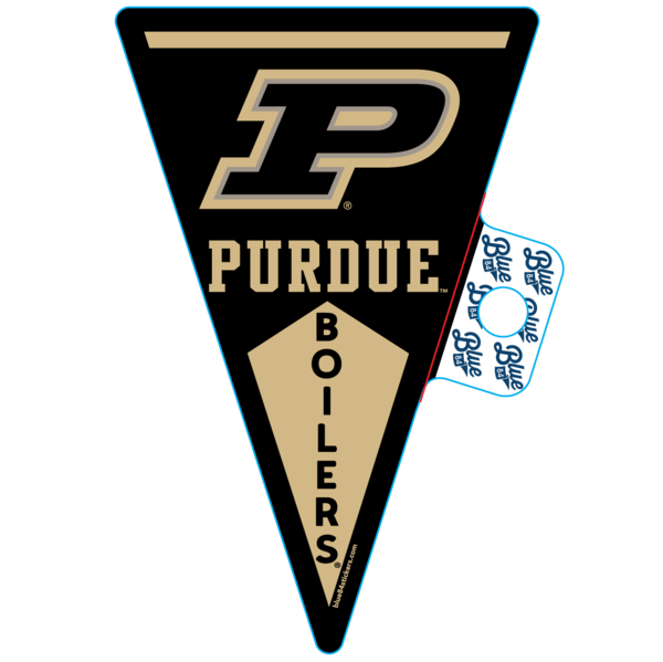 Purdue University Coco Pennant Sticker | Purdue U