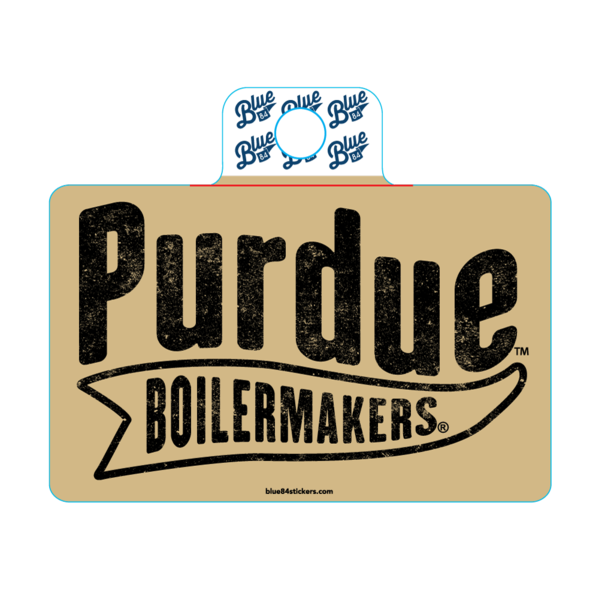 Purdue University Crowd Surf Soft Sticker | PurdueU