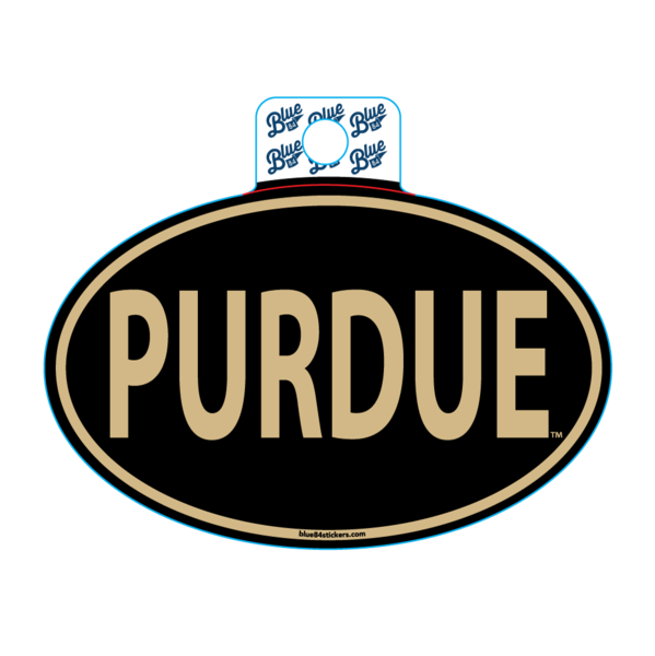 Purdue university Euro Style Screen Purdue Sticker | Purdue U