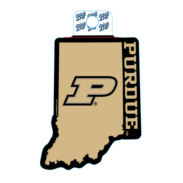 Purdue University State of Indiana Sticker I PurdueU