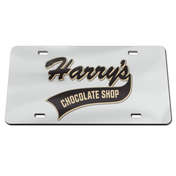 Harry's Chocolate Shop Acrylic License Plate I PurdueU
