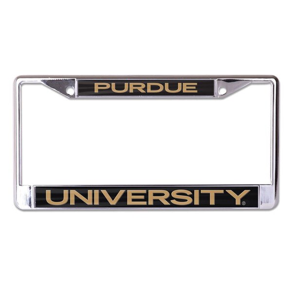 Purdue University Silver License Plate Frame | Purdue U